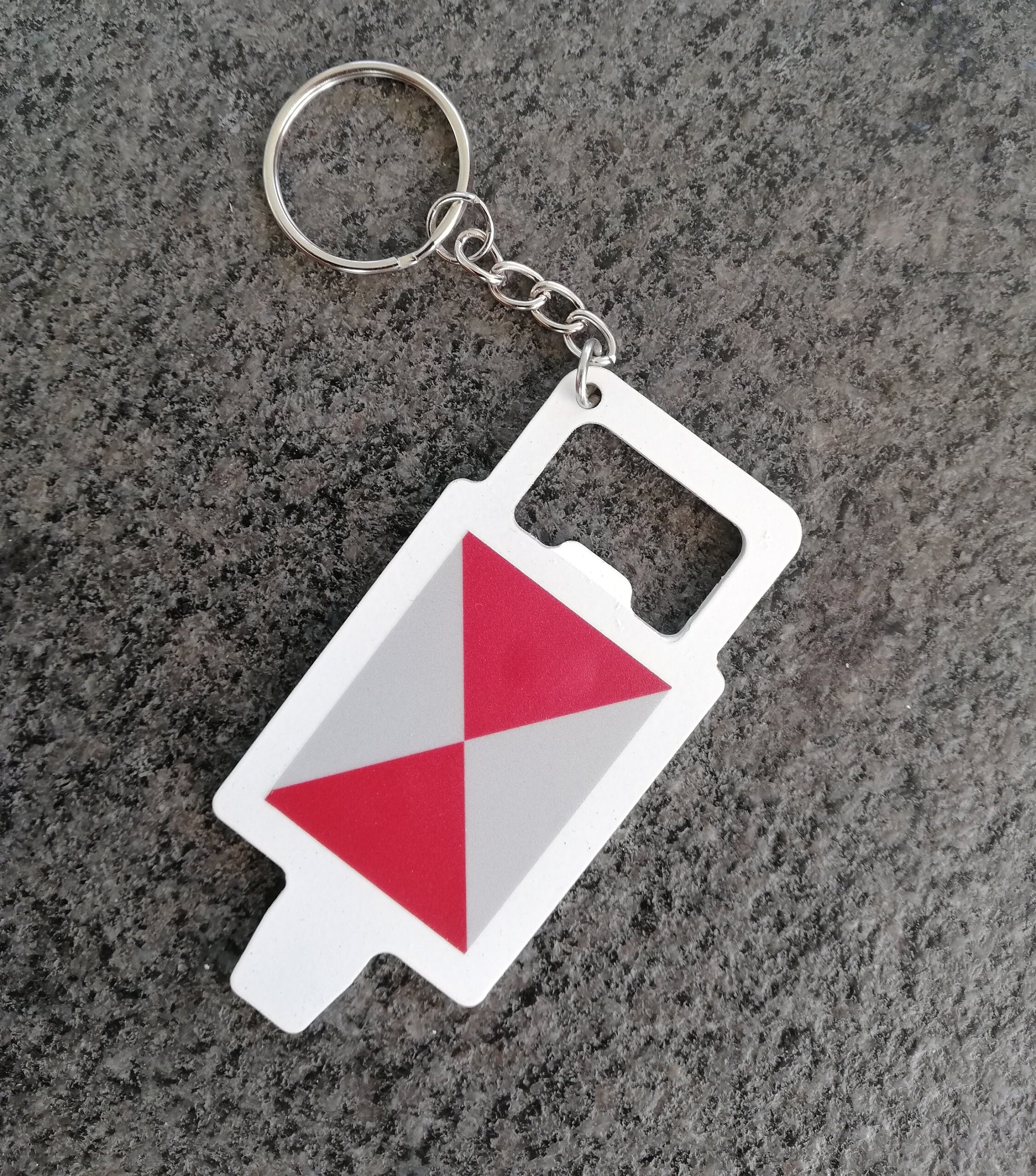 Railway Train Signal Disc Zg2 Keyring Bottle Opener - Etsy