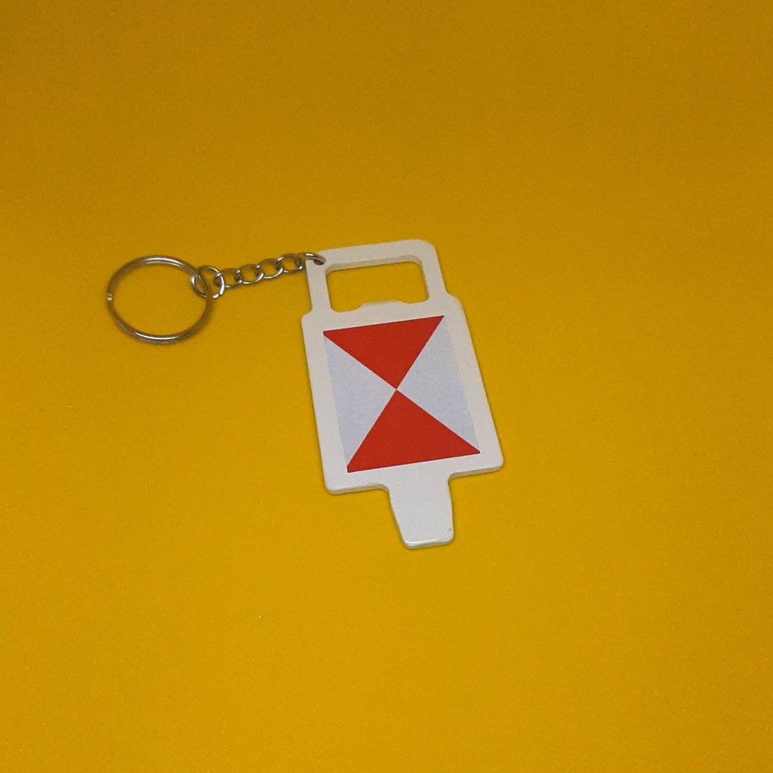 Railway Train Signal Disc Zg2 Keyring Bottle Opener - Etsy