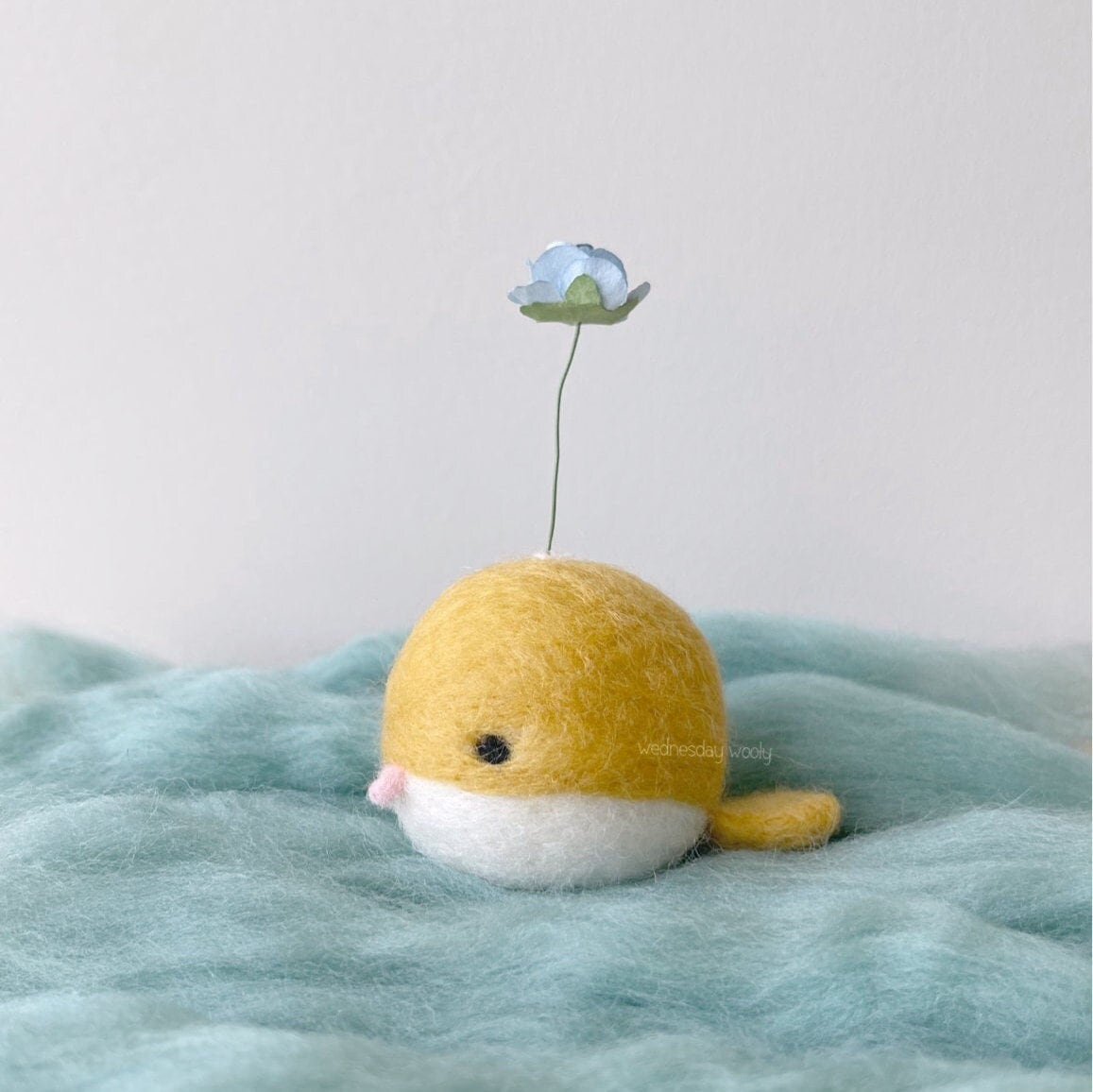 Whale, Narwhal, Needle Felted Miniatures, Ocean, Doll, Sea Creature ...