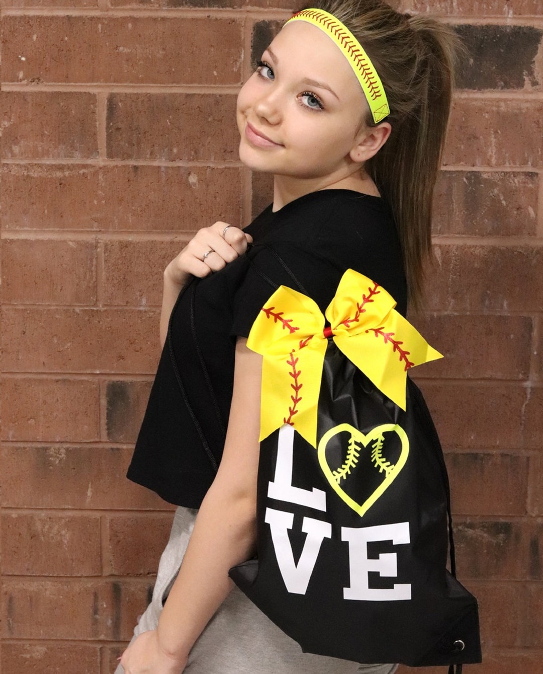 Softball Gifts for Girls - Bag Cinch Pack - Softball Gift for Players ...