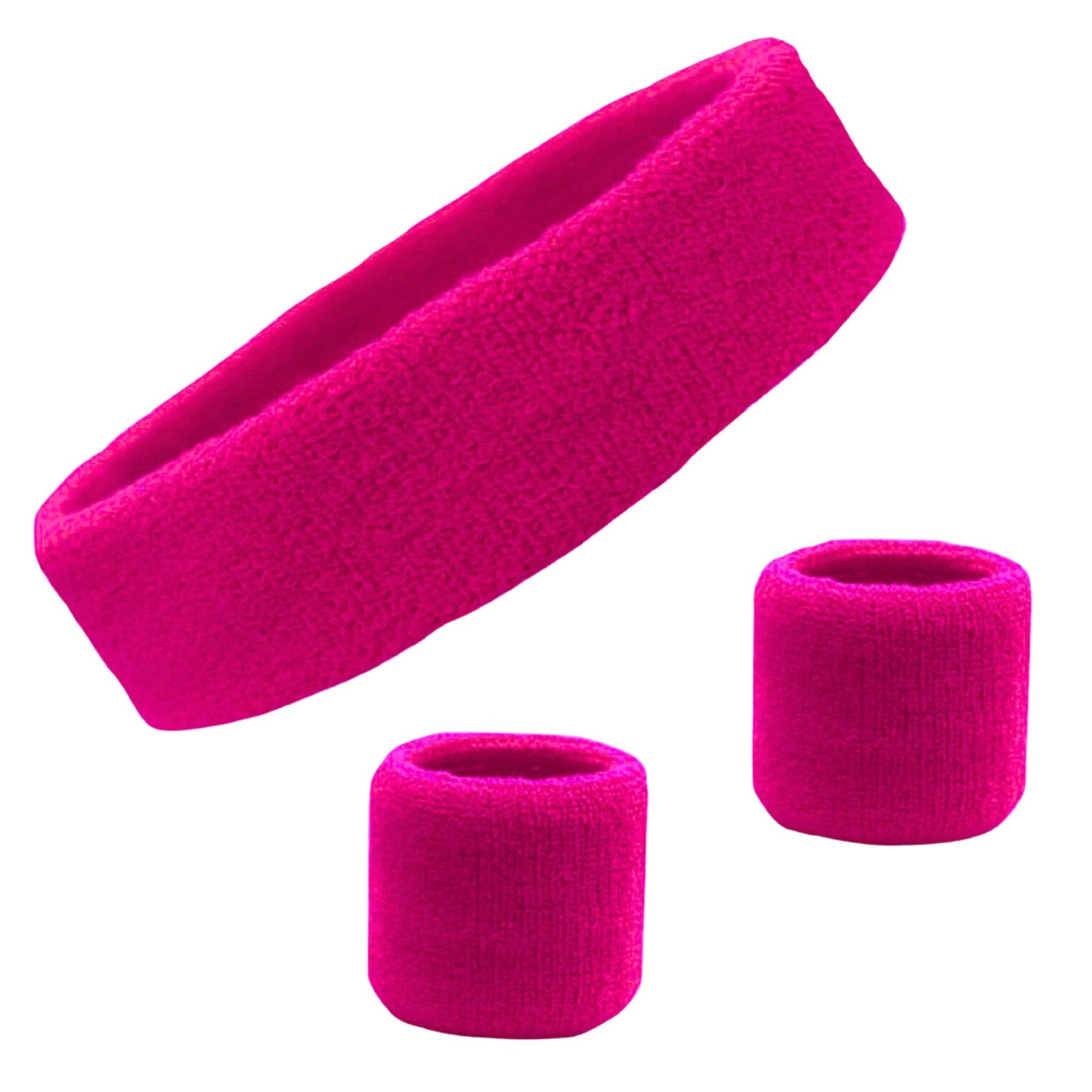 2 Wristbands and 1 Sweat Headbands Sweatband Sets Sweatbands Workout ...