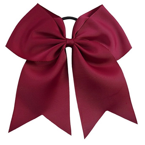 Maroon Cheer Bows - Etsy