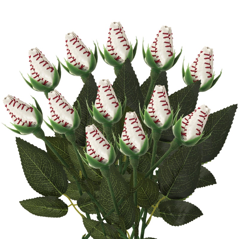 Baseball Rose - Etsy
