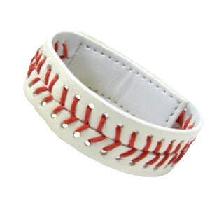 Baseball Headbands White With Red Stitching or Pick Your Color Softball ...