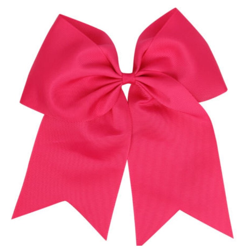 Hot Pink Cheer Bow - Etsy