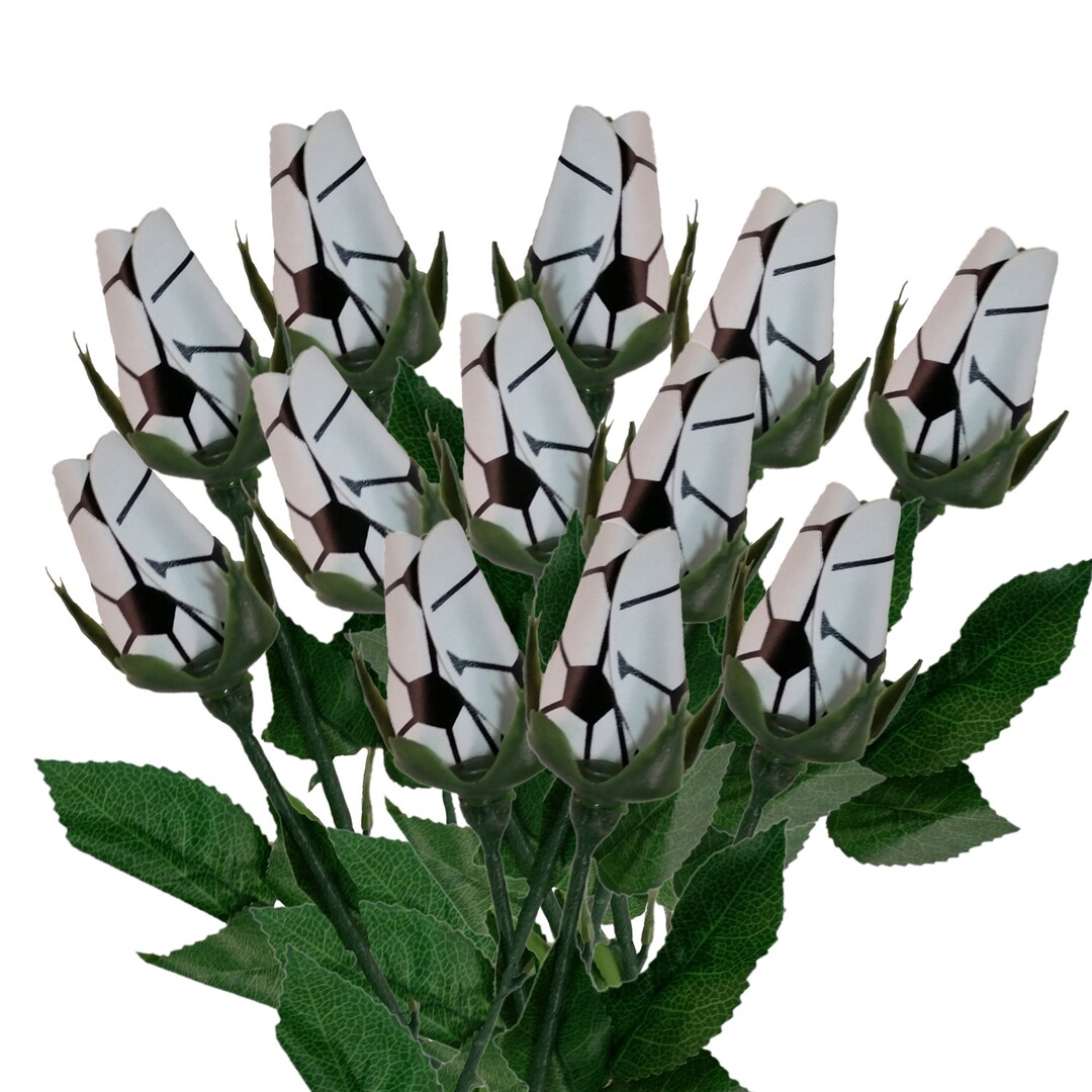 Soccer Rose Bouquet – Sports Novelty Gift - Etsy