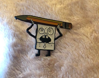 Spongebob pin | Etsy