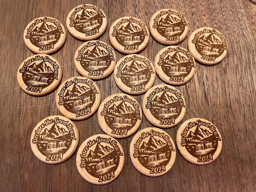 Wood Lapel Pins 2024 Regional Convention Lapel Pins - Etsy