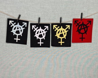 Anarchy/equality Punk Patch LAST BACH Due to Low Demand - Etsy