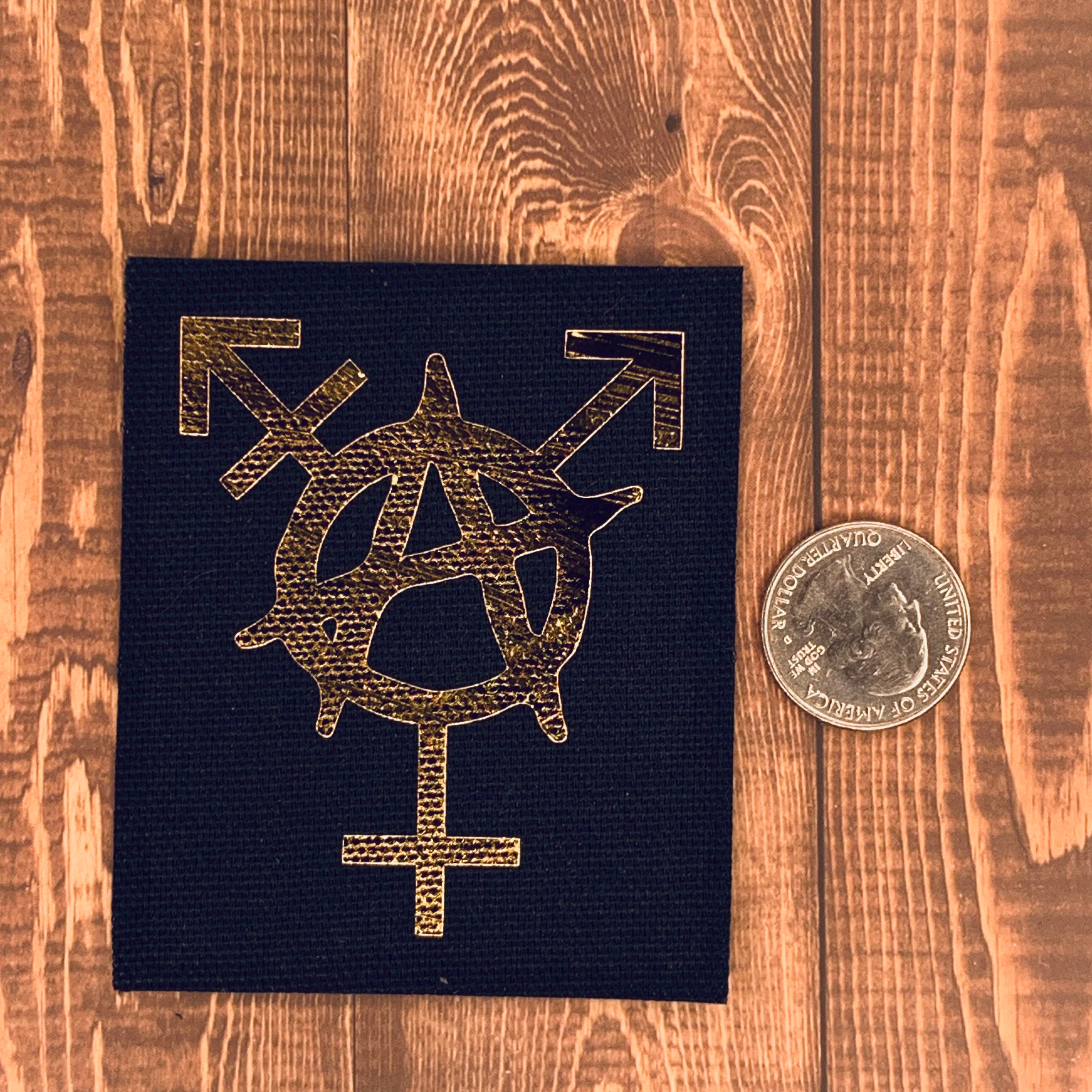Trans Anarchy Punk Patch - Etsy