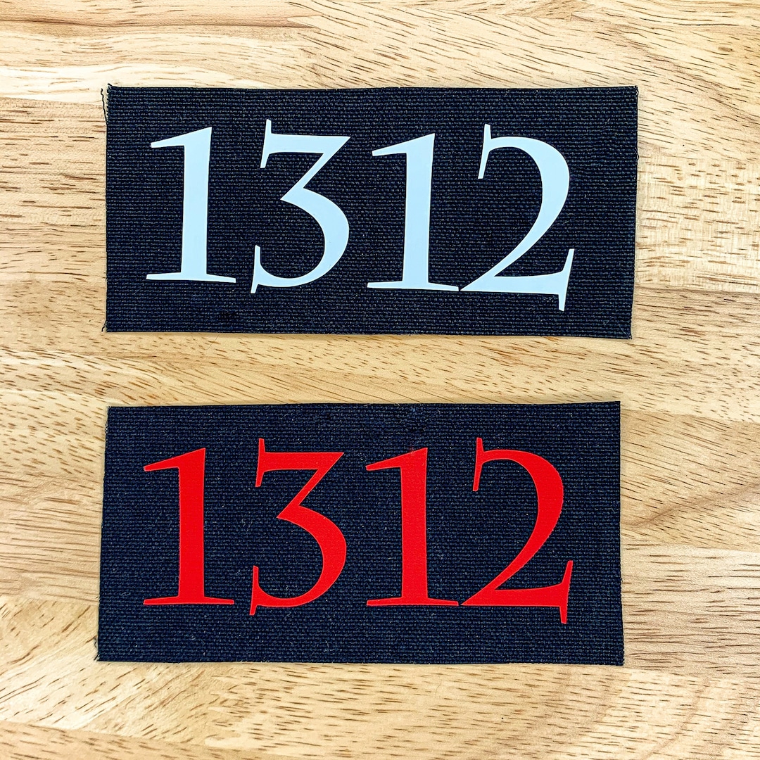1312 Canvas Patch - Etsy