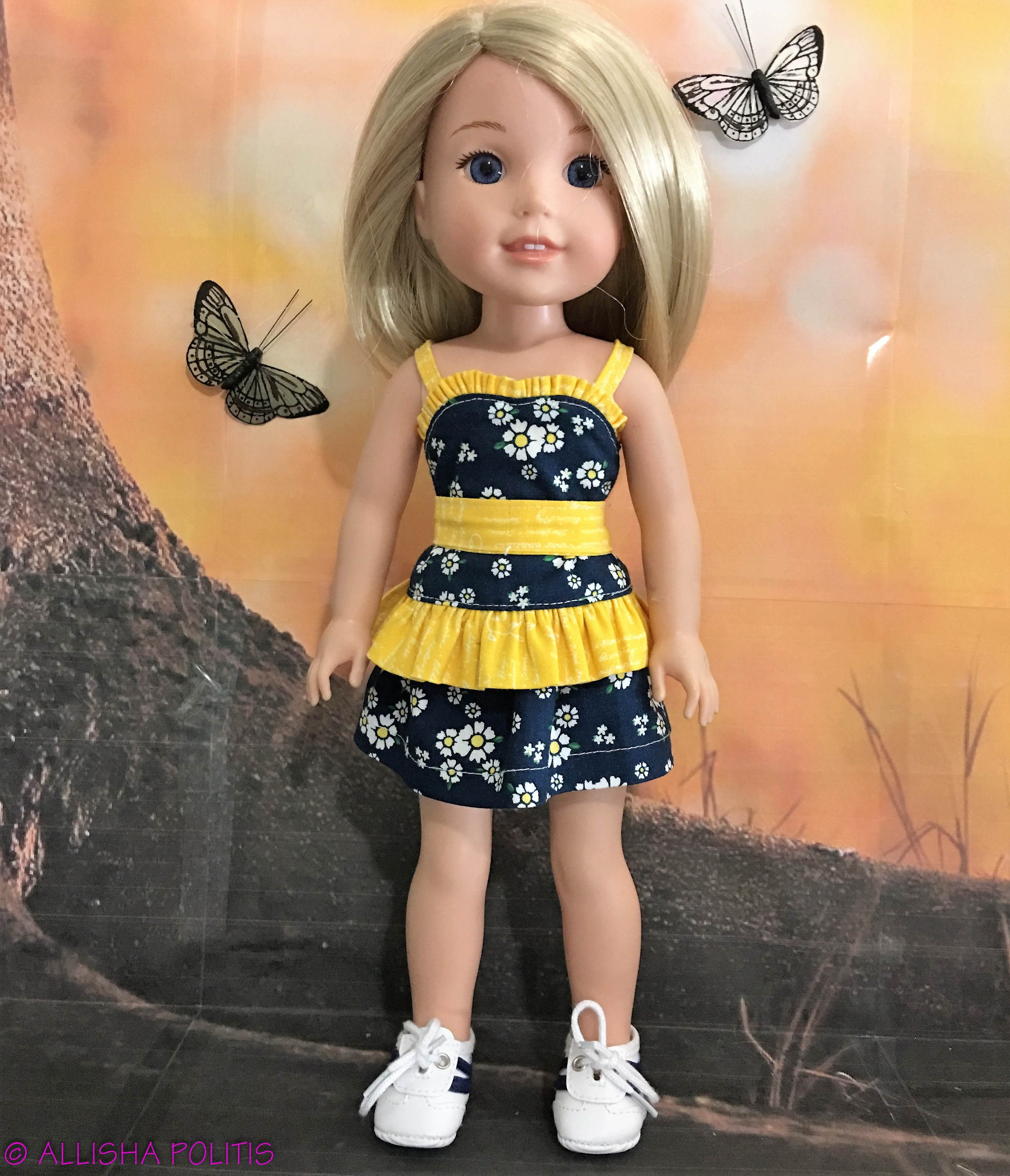 Mix and Match Play Clothes PATTERN for Wellie Wisher Dolls by Wonderful ...