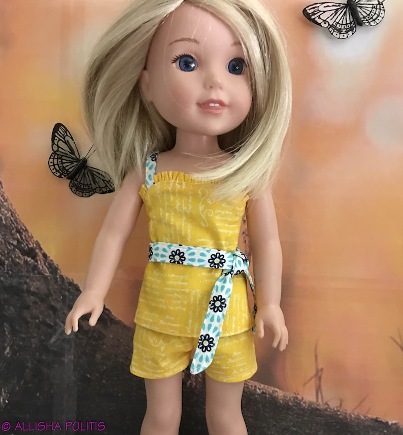 Mix and Match Play Clothes PATTERN for Wellie Wisher Dolls by Wonderful ...