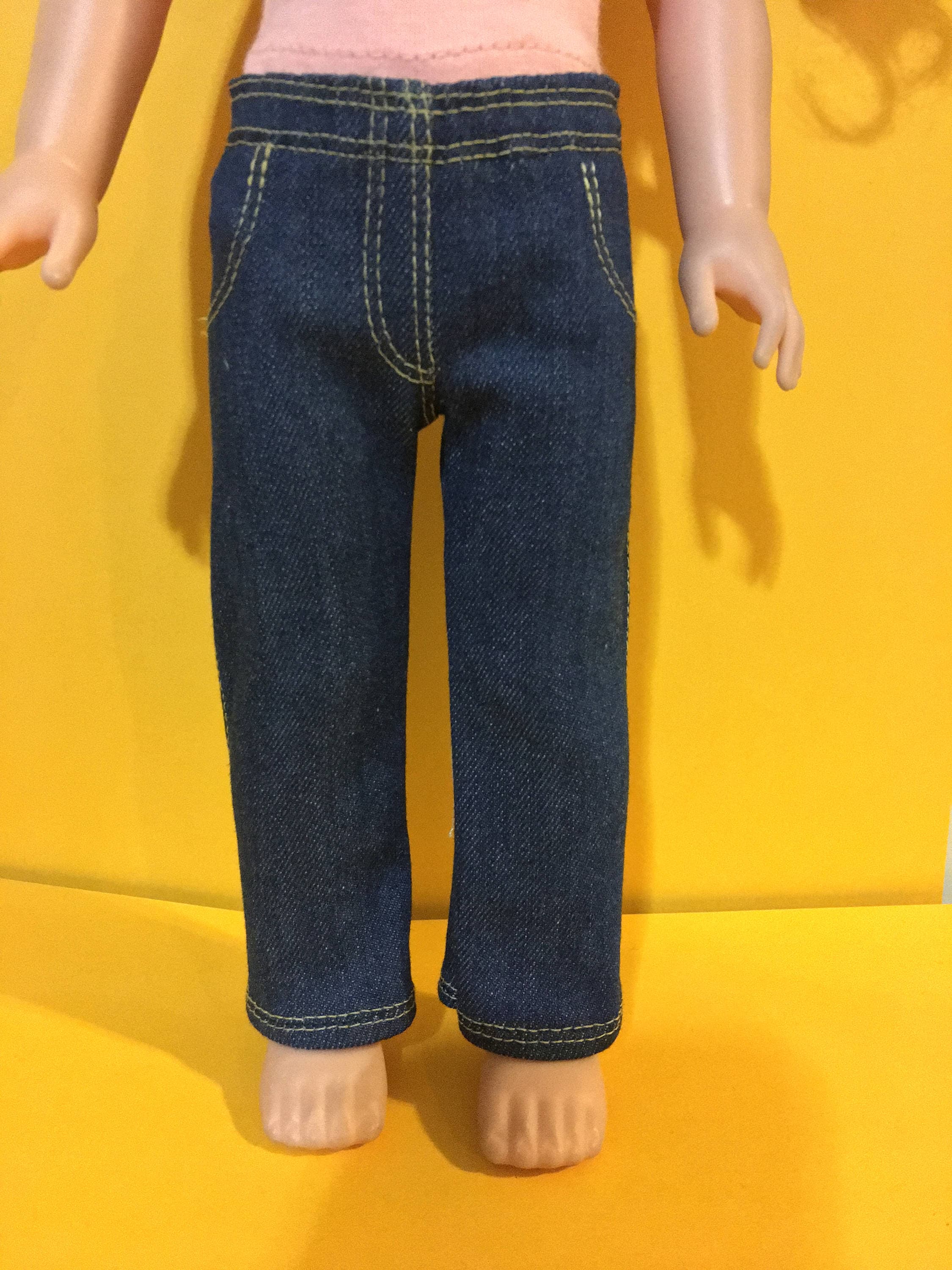 Copy Cat Jeans PATTERN With Faux Pockets for Wellie Wishers - Etsy UK