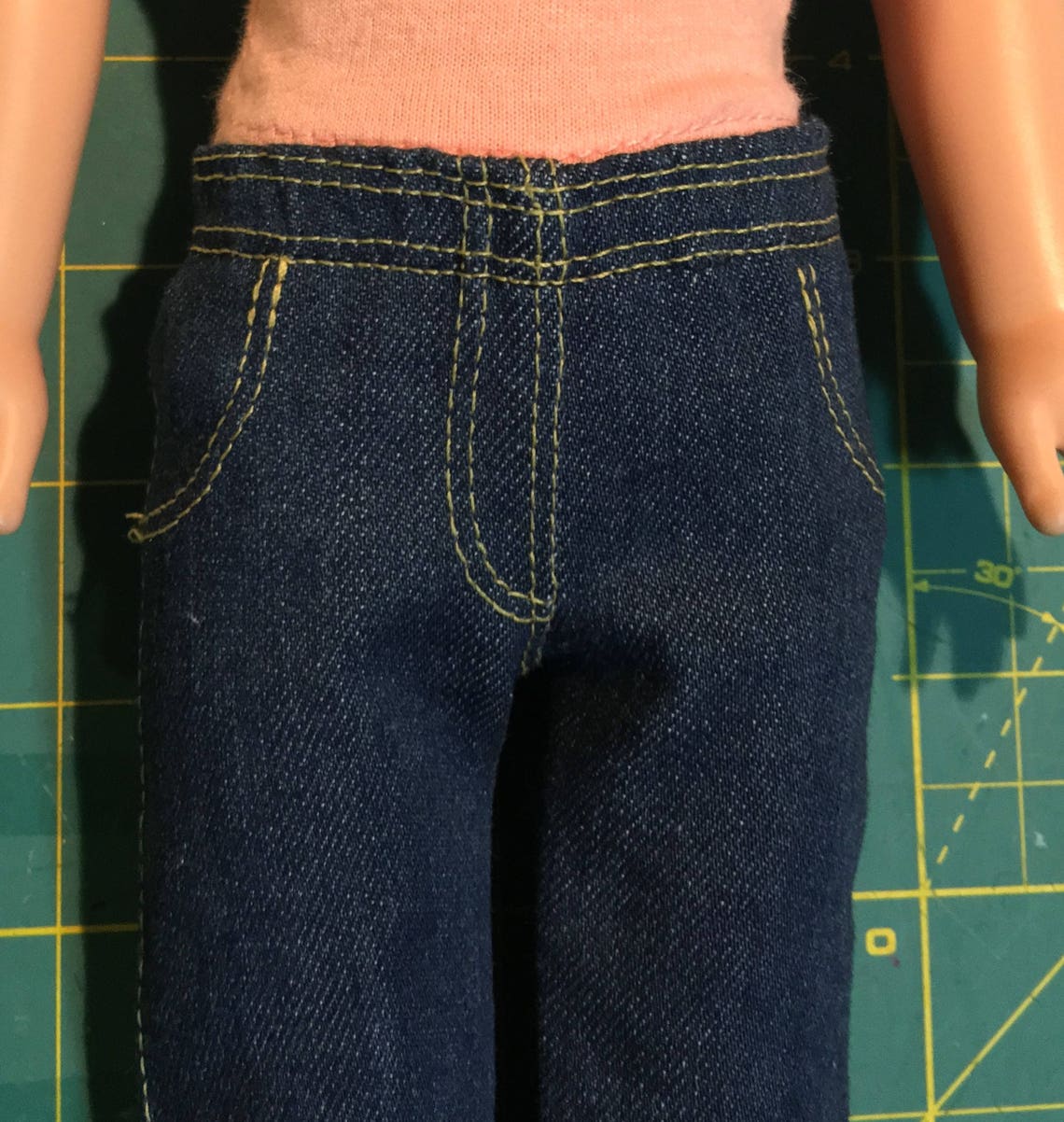Copy Cat Jeans PATTERN With Faux Pockets for Wellie Wishers - Etsy UK