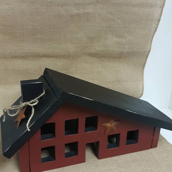 Primitive Saltbox - Etsy