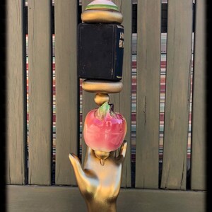 The Eve Problem - Candlestick Totem Pole Honoring Our Mother, Eve. - Etsy