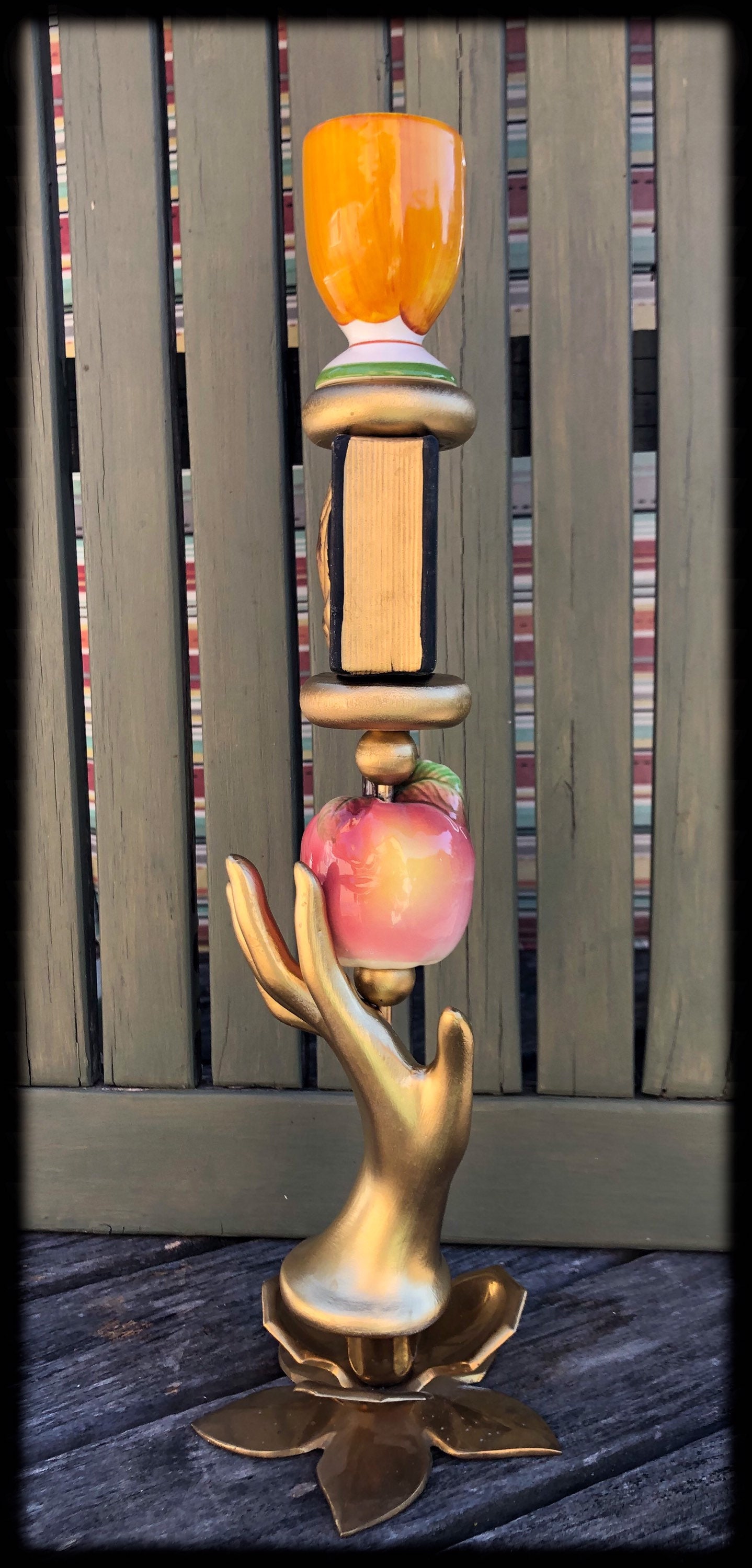 The Eve Problem Candlestick Totem Pole Honoring Our Mother - Etsy