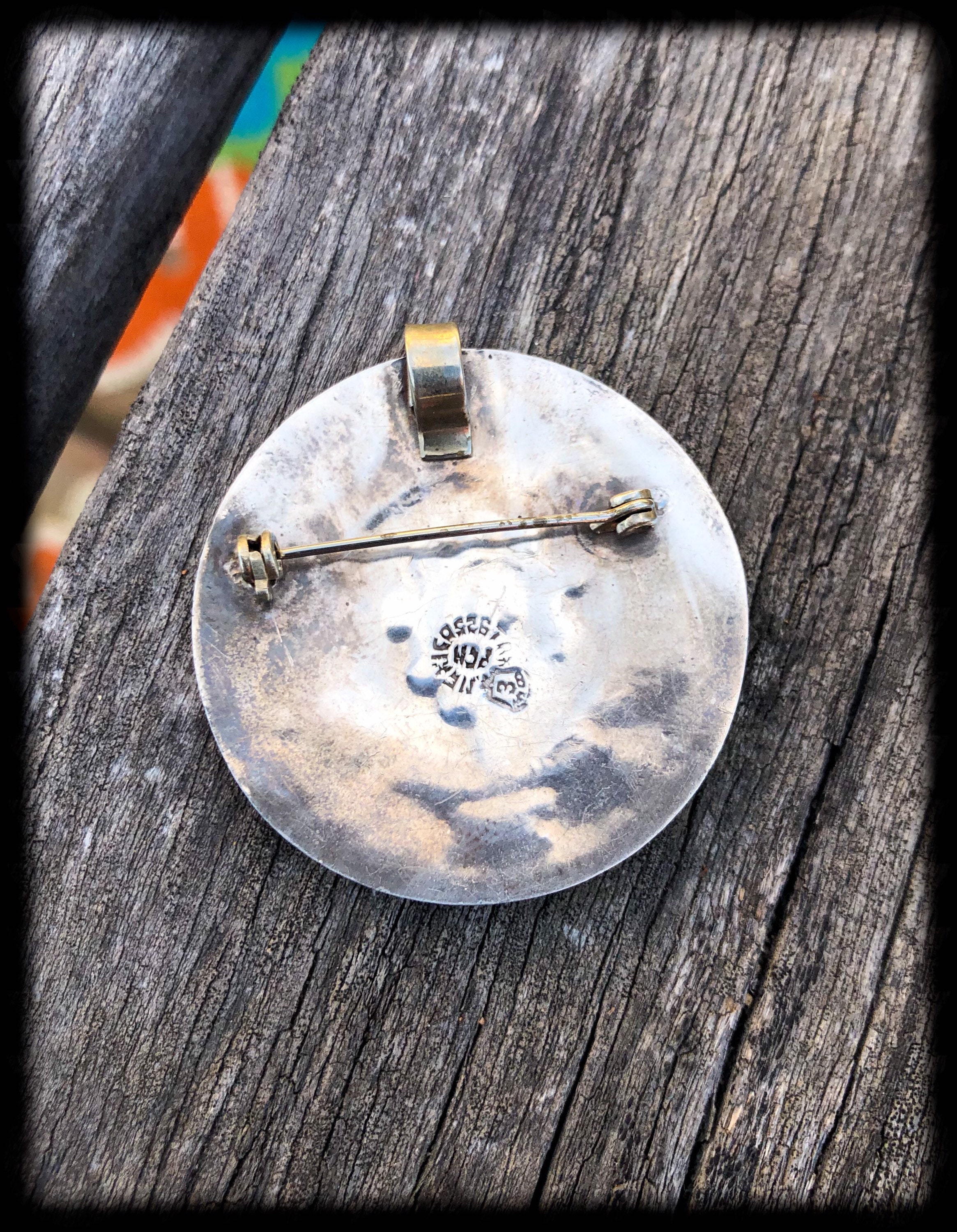 Vintage Sterling Silver Mexican Brooch/pendant Aztec Snail Themed - One ...