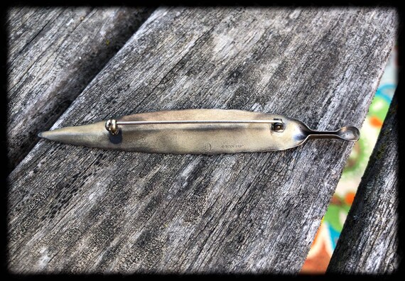 Vintage Mid Century Stuart Nye Sterling Silver Feathe… - Gem