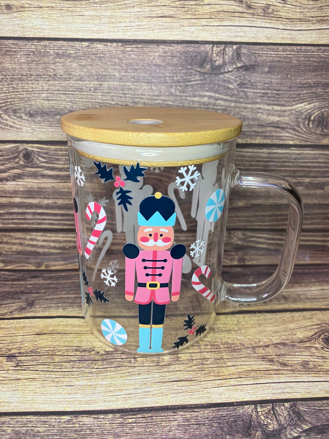 Nutcrackers | Bright Pink Nutcrackers | Christmas Mug | Holiday Cup ...
