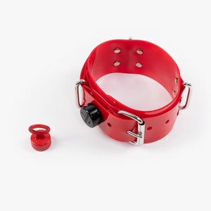 Neck Collar - Lockable With Segufix Lock Posture Collar / Bondage ...