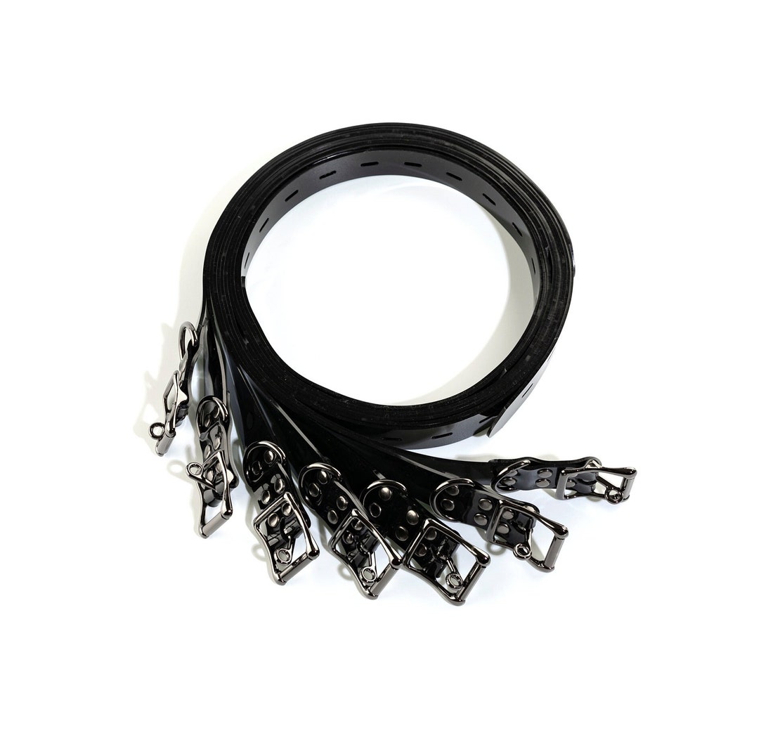 Full Body Strap Set: 7 Belts, Varied Lengths, 1" Width - Ideal for BDSM ...