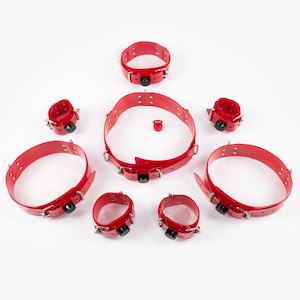 Full Body Lockable Restraints Set Harness Bondage - Etsy