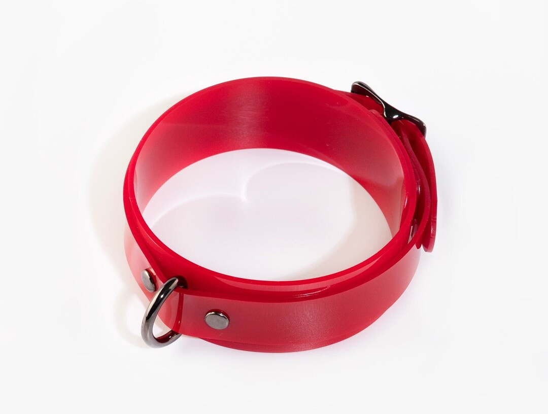 Collars, Chokers, Submissive Restraints, PVC Neckwear, Kinky Fashion ...