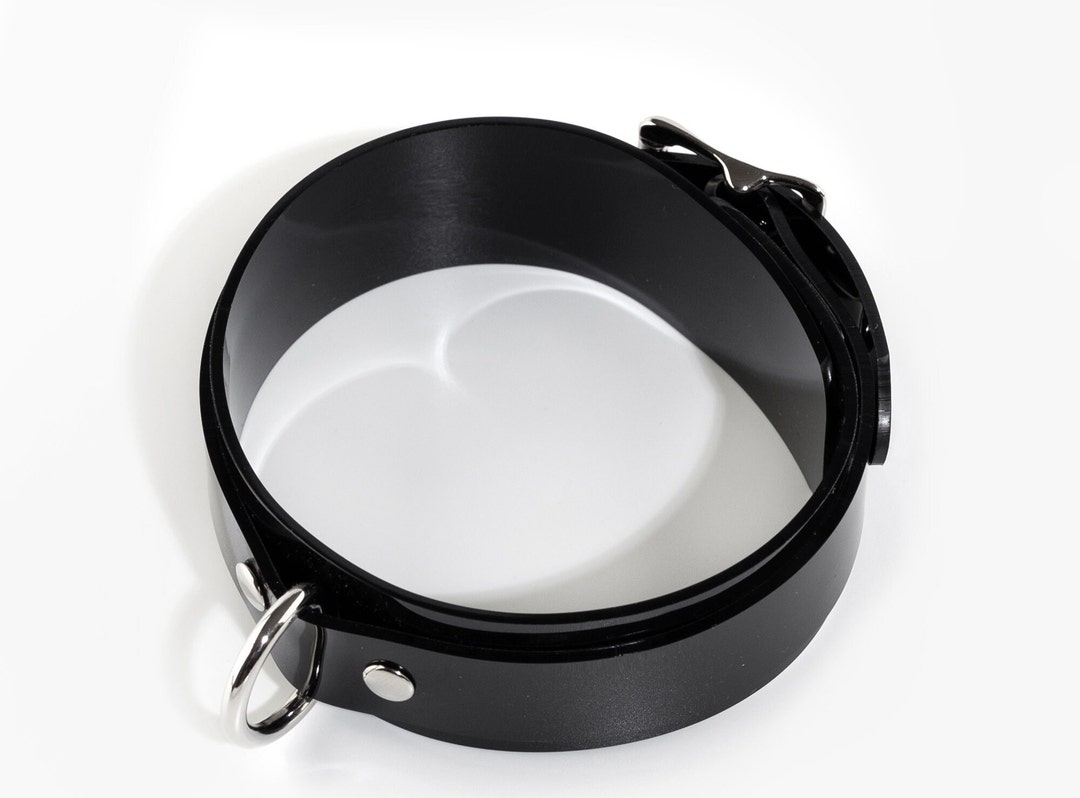 Handmade PVC Choker for BDSM Fashion | Space-themed Submissive ...