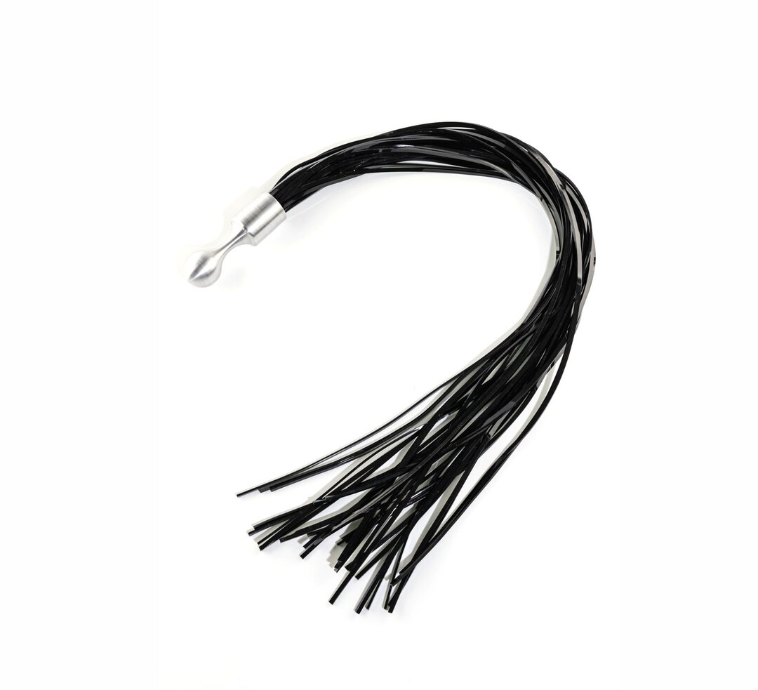 Premium Limited Edition PVC Strip Flogger for BDSM, Fetish, Spanking ...