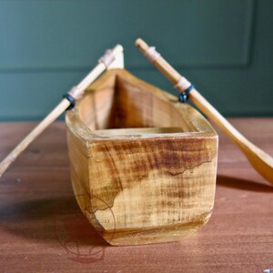 Wooden Toy Boat, Toy Row Boat, Handcrafted Wooden Boat - Etsy