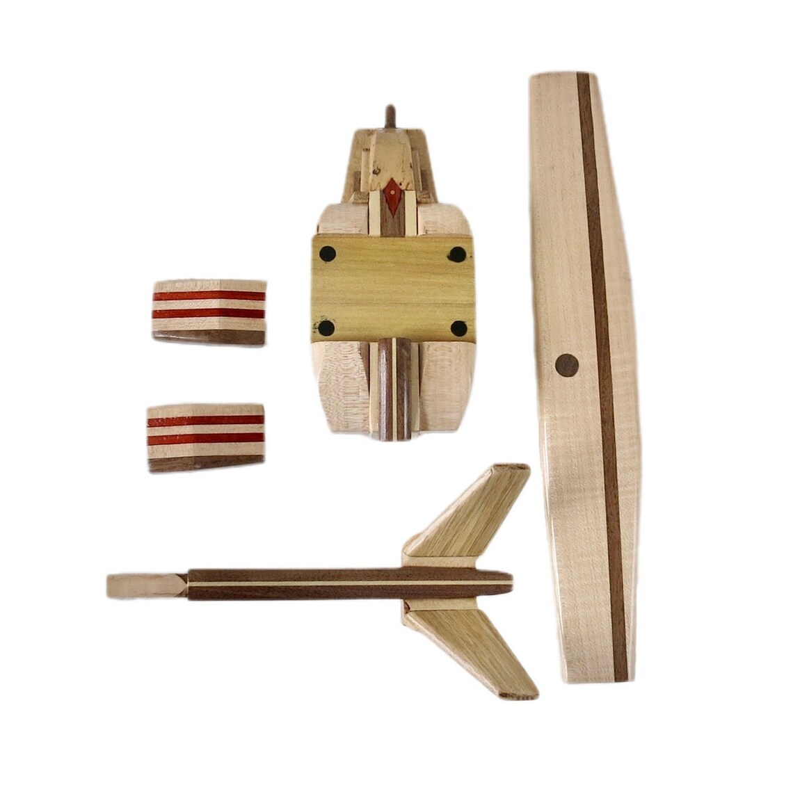 Wooden Spaceship Space Toy Handcrafted Toy Imaginative - Etsy