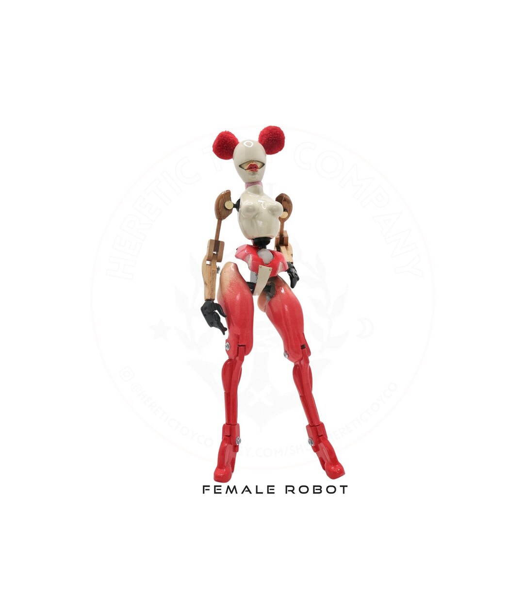 Female Robot Action Figure, Mannequin, Porcelain Doll, Handmade Robot ...