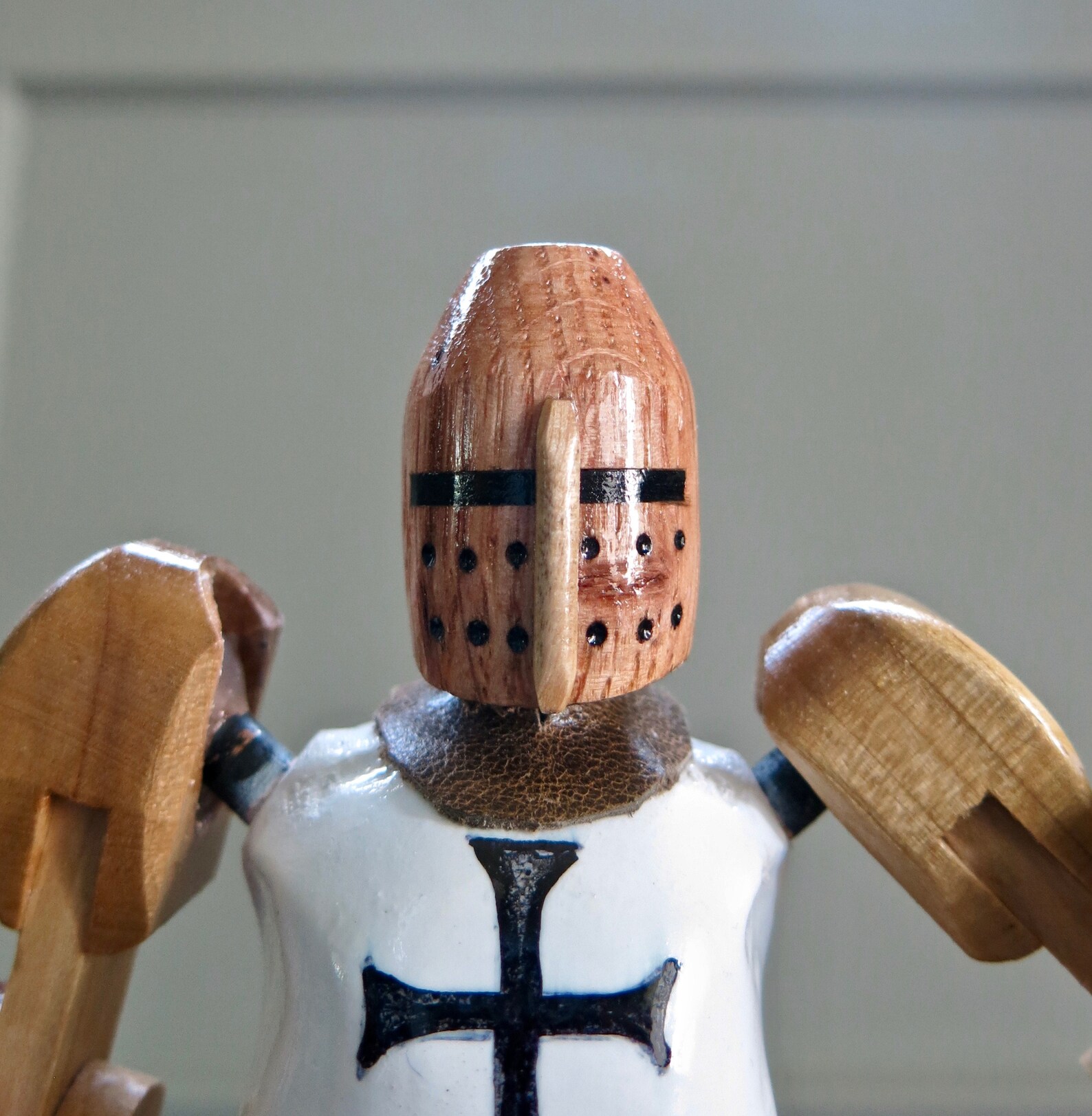 Wooden Medieval Knight Action Figure Handmade Toy - Etsy