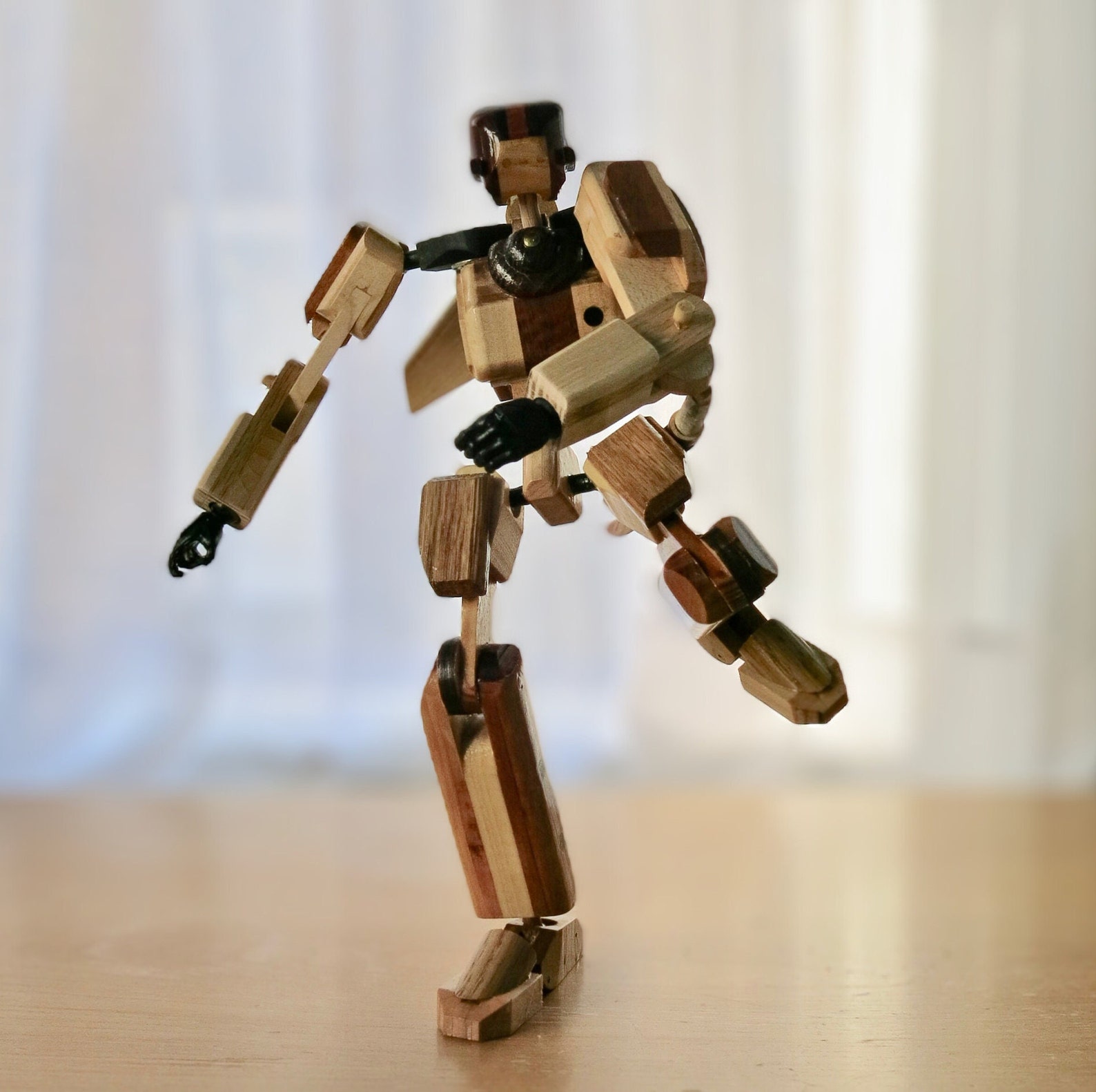 Action Figure | Robot Samurai | Removable Jet Pack | Handcrafted Toy - Etsy