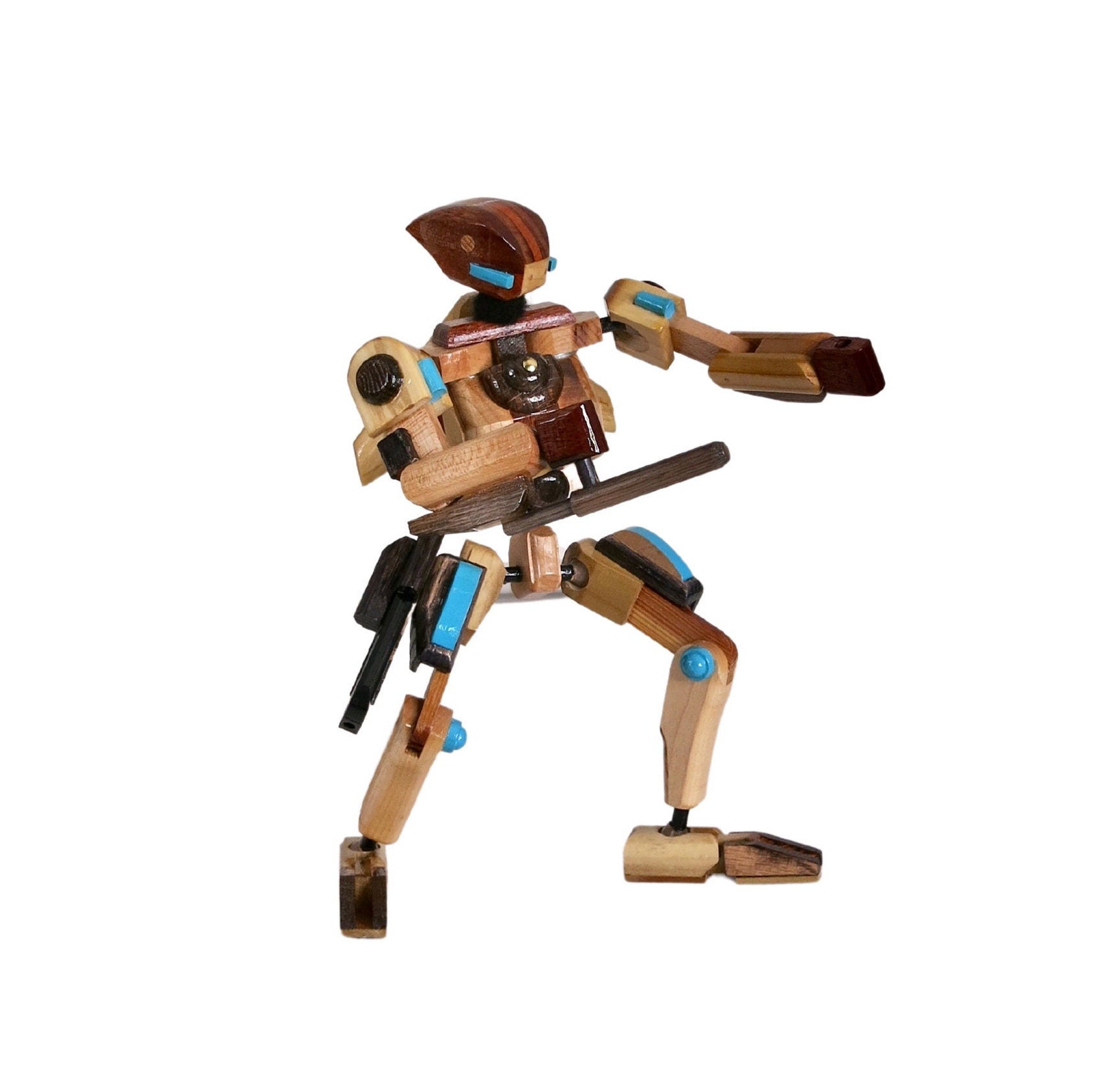 Action Figure Space Cop Removable Jet Pack Handcrafted - Etsy