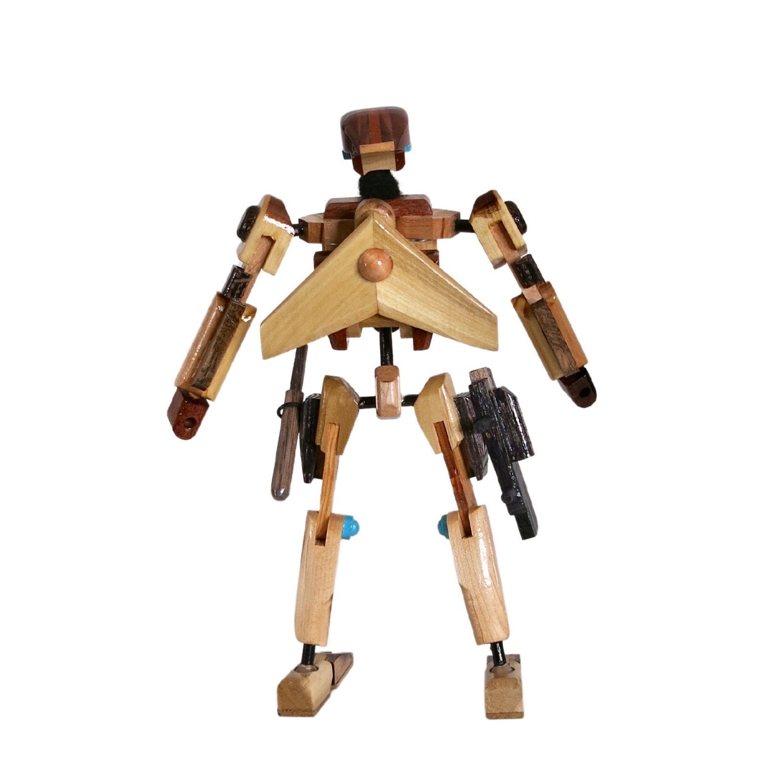 Action Figure | Space Cop | Removable Jet Pack | Handcrafted Toy - Etsy