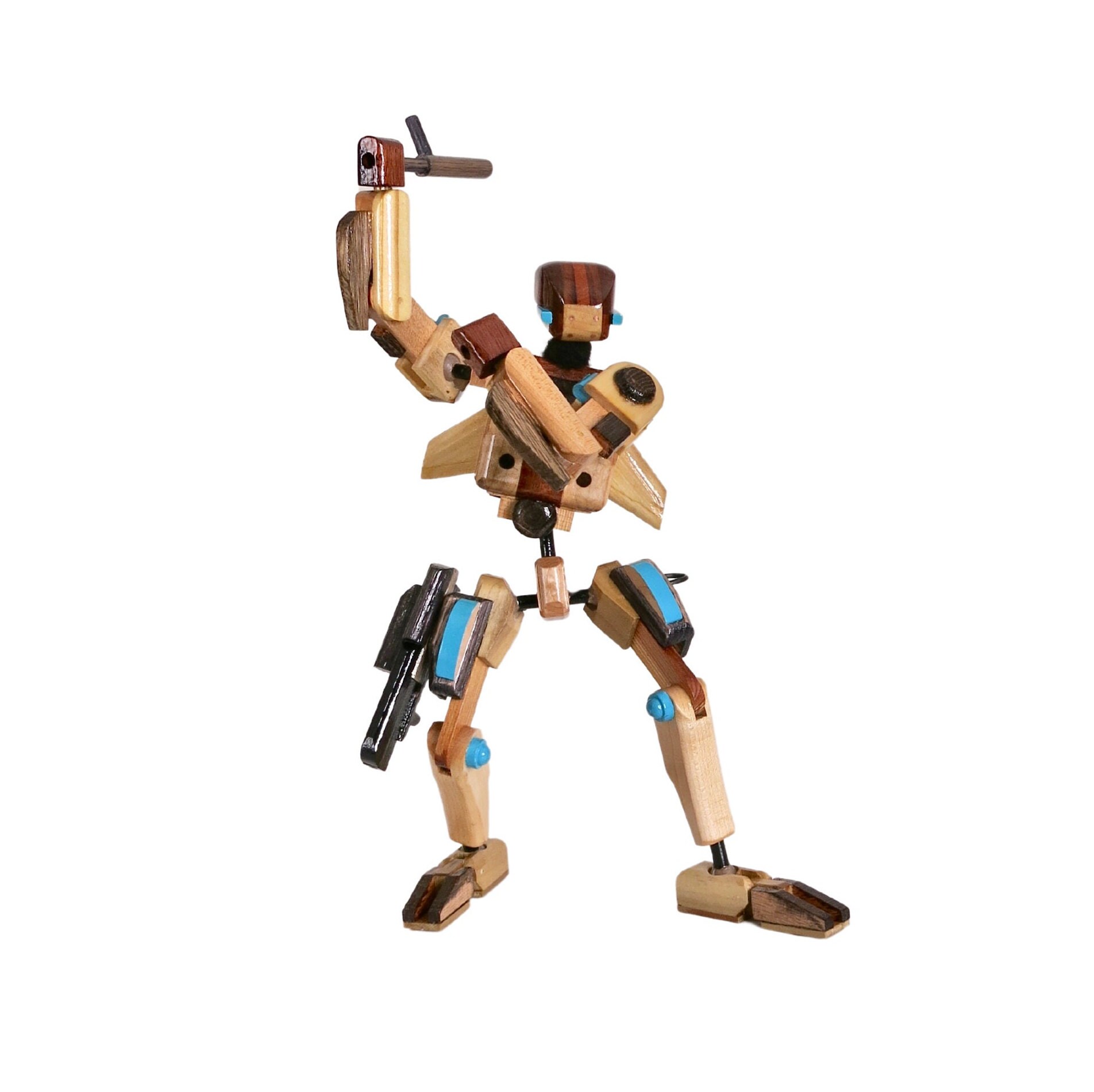 Action Figure | Space Cop | Removable Jet Pack | Handcrafted Toy - Etsy