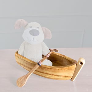Wooden Toy Boat, Toy Row Boat, Handcrafted Wooden Boat - Etsy