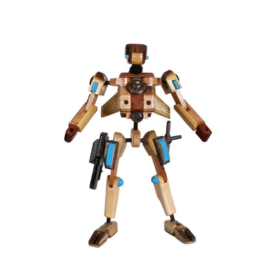 Action Figure Space Cop Removable Jet Pack Handcrafted - Etsy