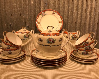 Noritake tea set | Etsy