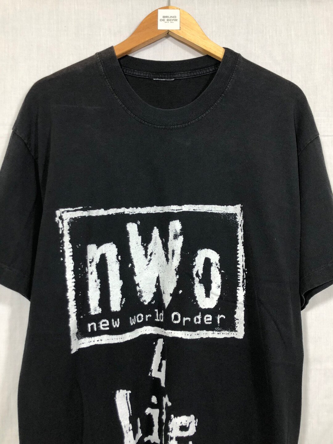 Vintage 90's NWO New World Order 4 Life Wrestling - Etsy