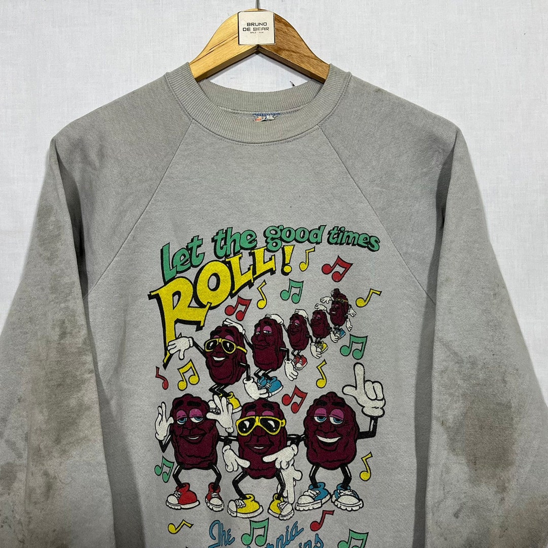 Vintage 1986's California Raisins Sweatshirt - Etsy