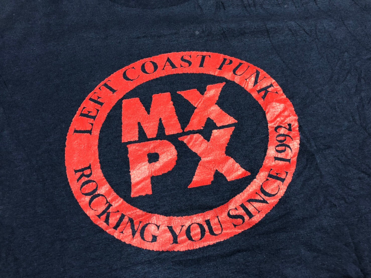 Vintage 1992's MXPX Punk Shirt Left Coast Punk Rocking You Since 1992 ...