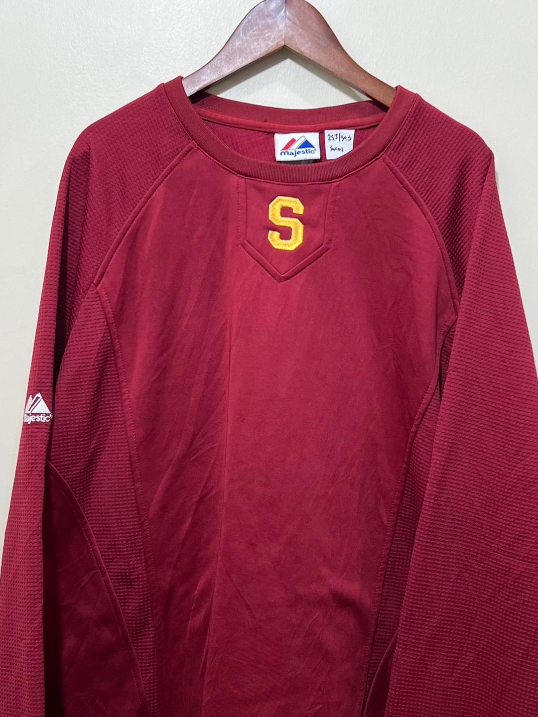 Vintage USC Trojans Majestic Sweater Size XL Sw01 - Etsy