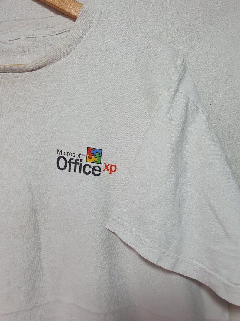 Camisa antigua de Microsoft Office XP - Etsy España