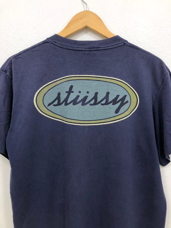 90's OLD STUSSY MOST BASIC B/D S/S SHIRT - シャツ