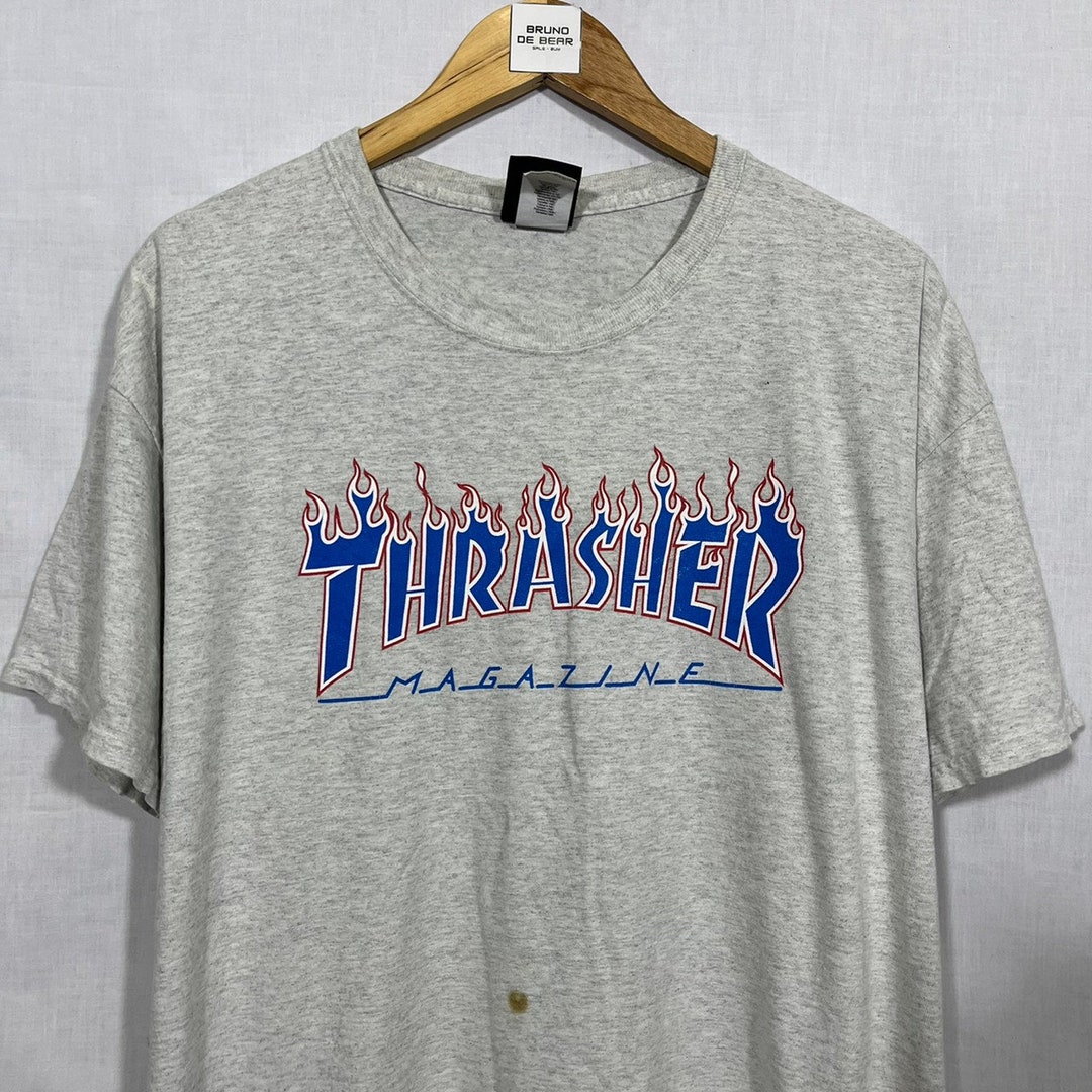 Vintage Thrasher Streetwear Shirt - Etsy