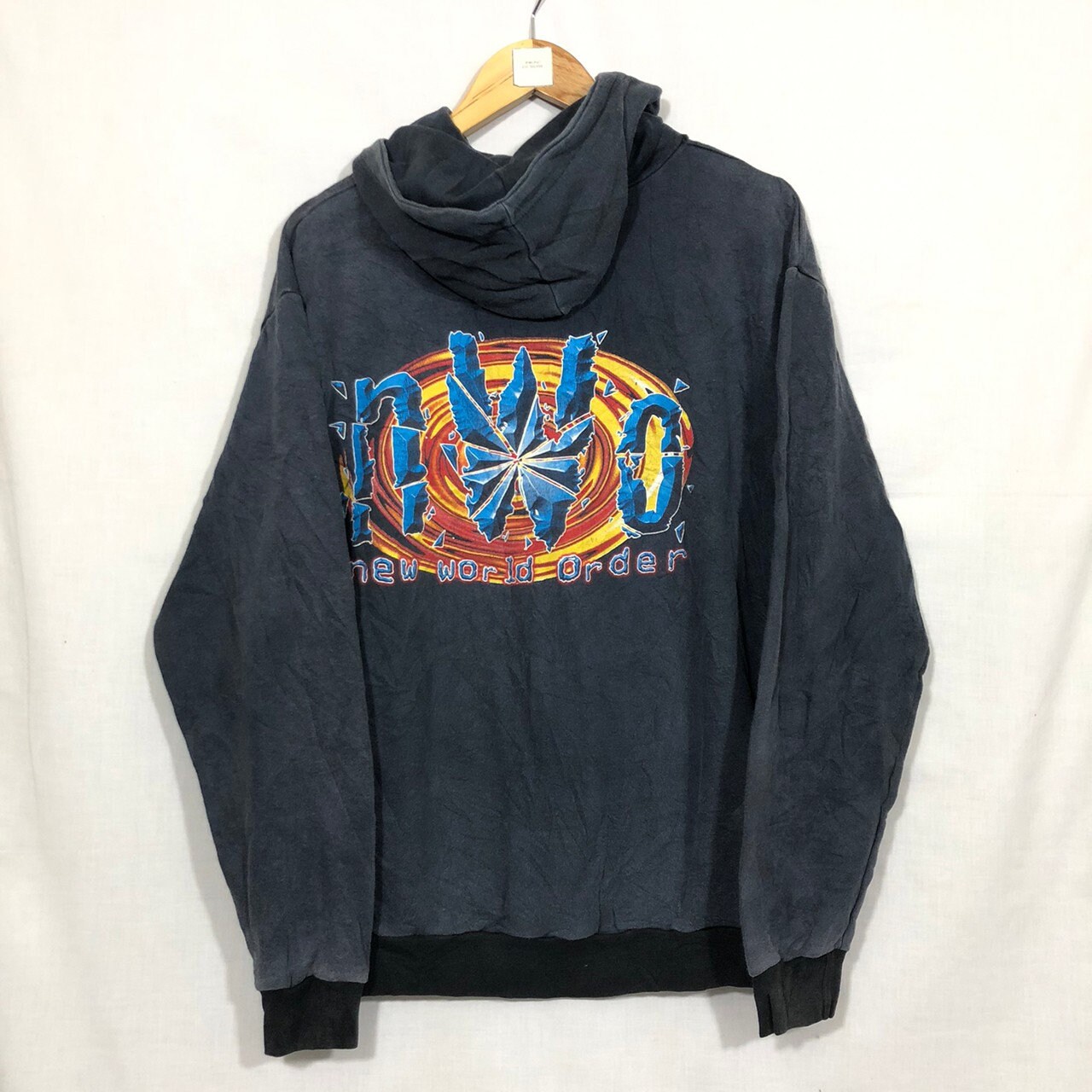 Vintage 90's NWO New World Order Hoodie Wwe Wwf Wcw Nwo - Etsy